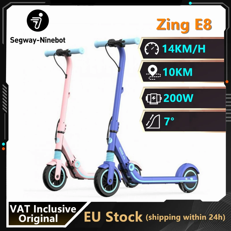 Ninebot-by-Segway-ZING-E8-Kids-Electric-Scooter-EU-STOCK-14KM-H-Speed ...