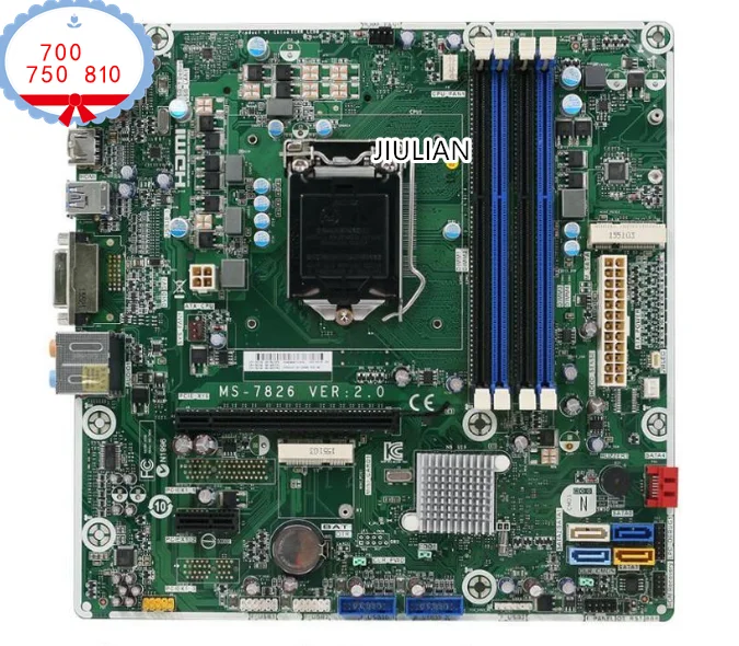 Buy-Main-Board-784740-001-For-HP-700-750-810-Motherboard-MS-7826-VER-2 ...
