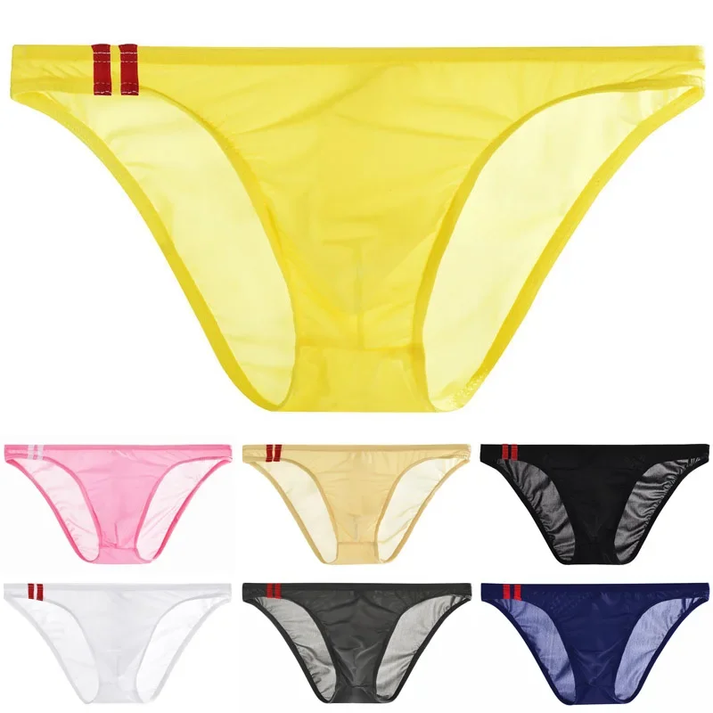 Sexy-Underwear-Men-Transparent-Ultra-thin-Panties-Mens-Breathable-See ...