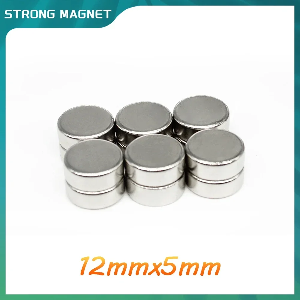 100PCS-12x5-Powerful-Strong-Magnetic-Magnets-Disc-12mmx5mm-Neodymium ...