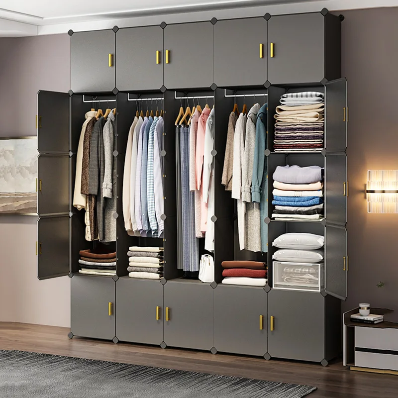Clothing-Rack-Wardrobe-Closet-Storage-Dresser-Organizer-Modular ...