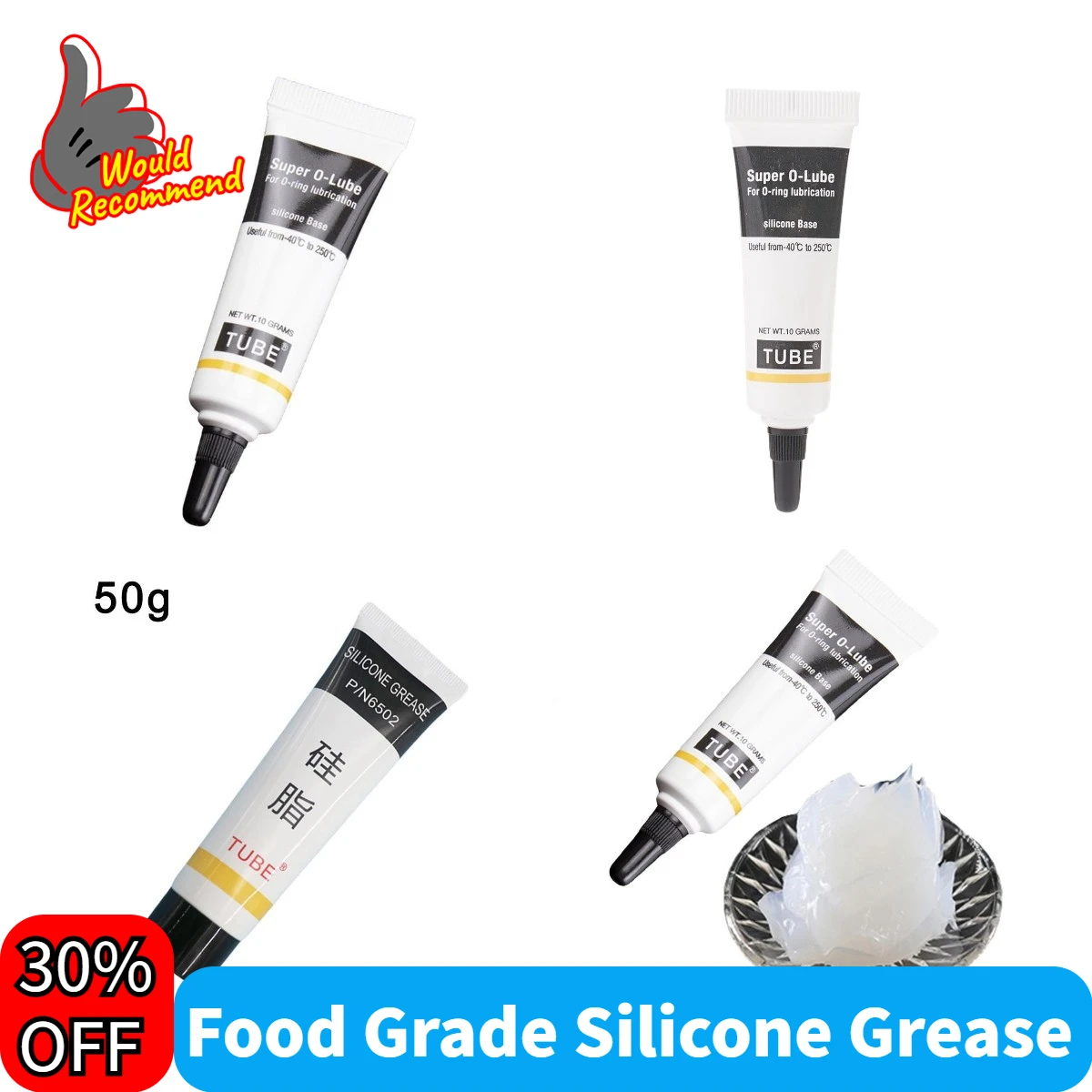 10g-Food-Grade-Silicone-Grease-For-O-Rings-Faucets-Waterproof-Lubricant-For-Plumbing-Sealing ...