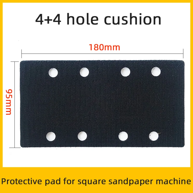 Car Sanding Rectangular Sandpaper Machine Cushion Pad Gas-electric ...