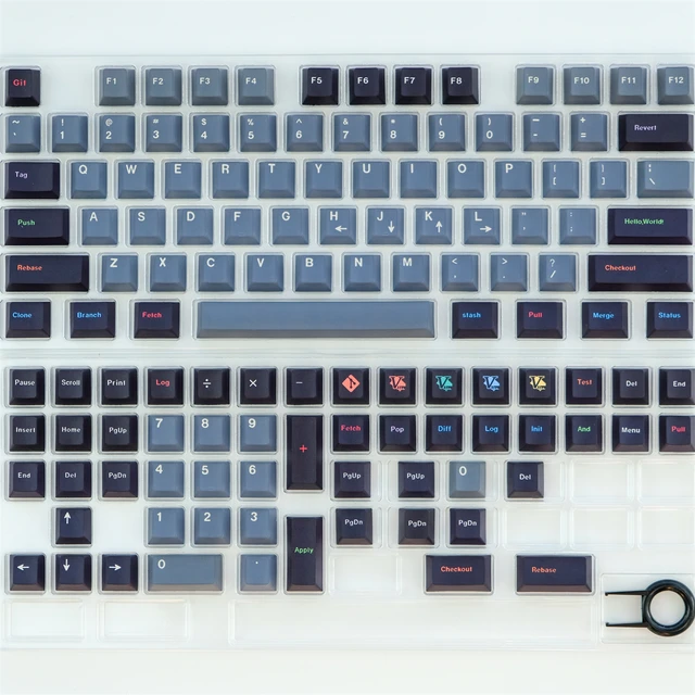 Teclas PBT de sublimación, teclas personalizadas de perfil de cereza para teclado mecánico, GMK ...
