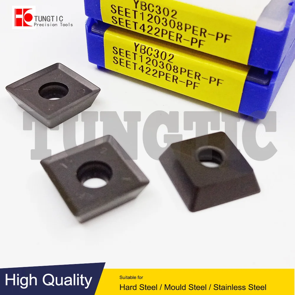 SEET120308PER-PF-YBC302-Milling-Cutter-CNC-Tool-Lathe-Machining-Tools ...