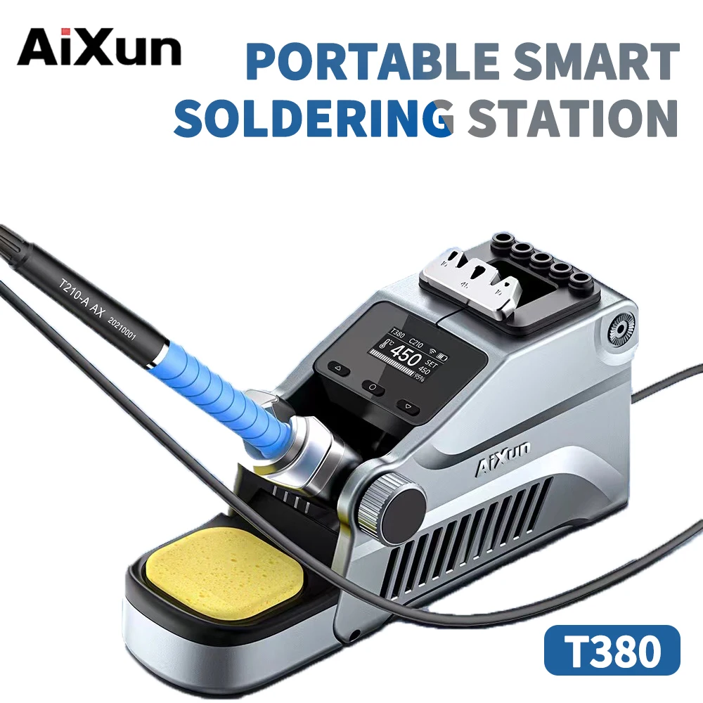 AiXun-T380-Portable-Smart-Soldering-Station-with-Bluetooth-Connection-for-Motherboard-PCB ...