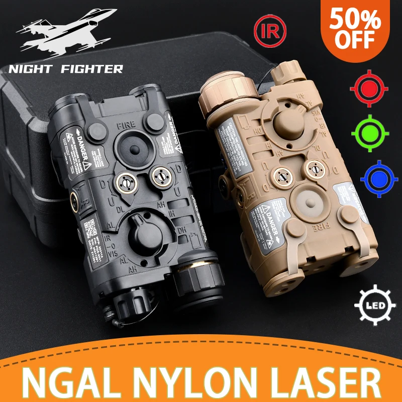 Airsoft-L3-NGAL-DulRed-Laser-Sight-IR-Pointer-Strobe-LED-Light-Green ...
