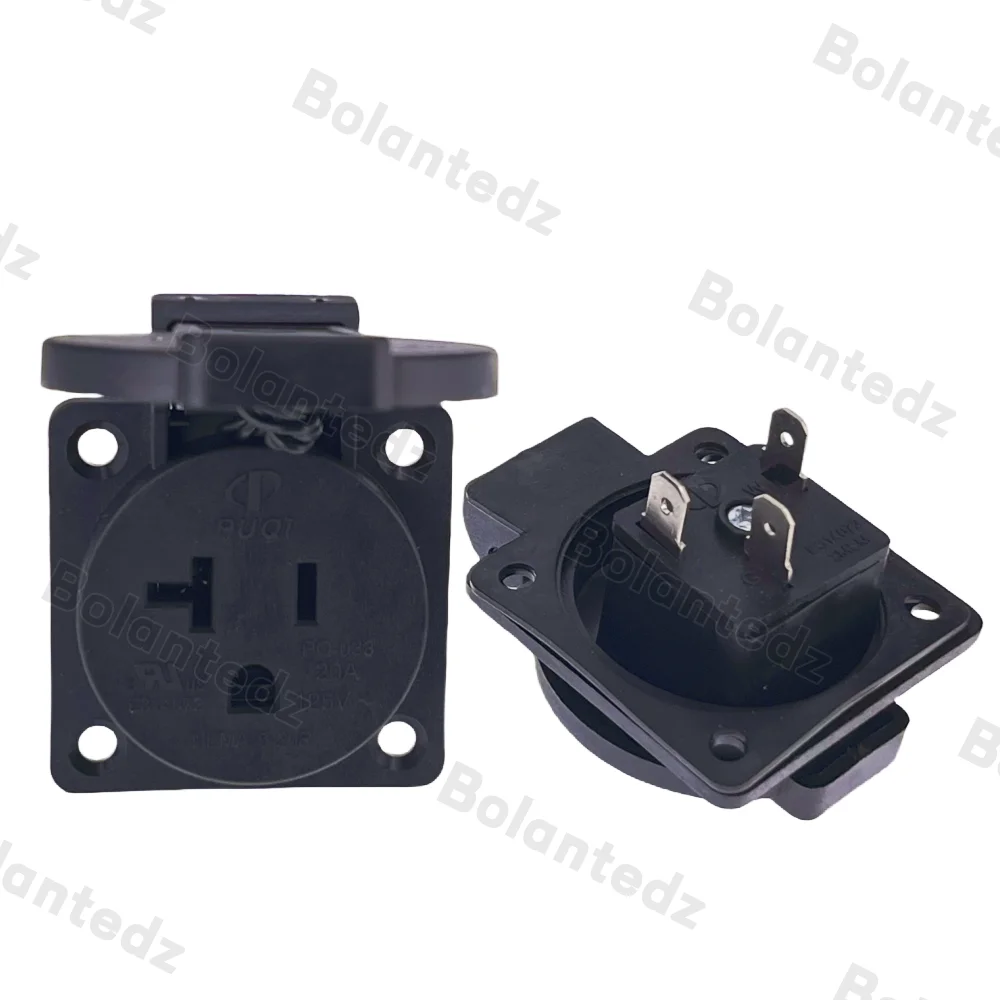 Black-125V-15A-20A-IP44-CE-America-Japan-Multifunction-Outdoor-US ...