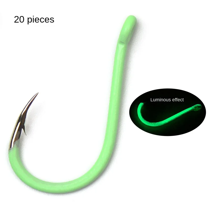 20P-Catfish-Fishing-Set-River-Trout-Fishing-Lure-Twins-Hooks-Carp-Hook ...