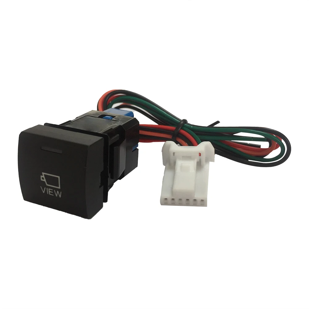 LED-Blue-Light-Car-Camera-Switch-Auto-Meter-Front-Camera-View-Button ...