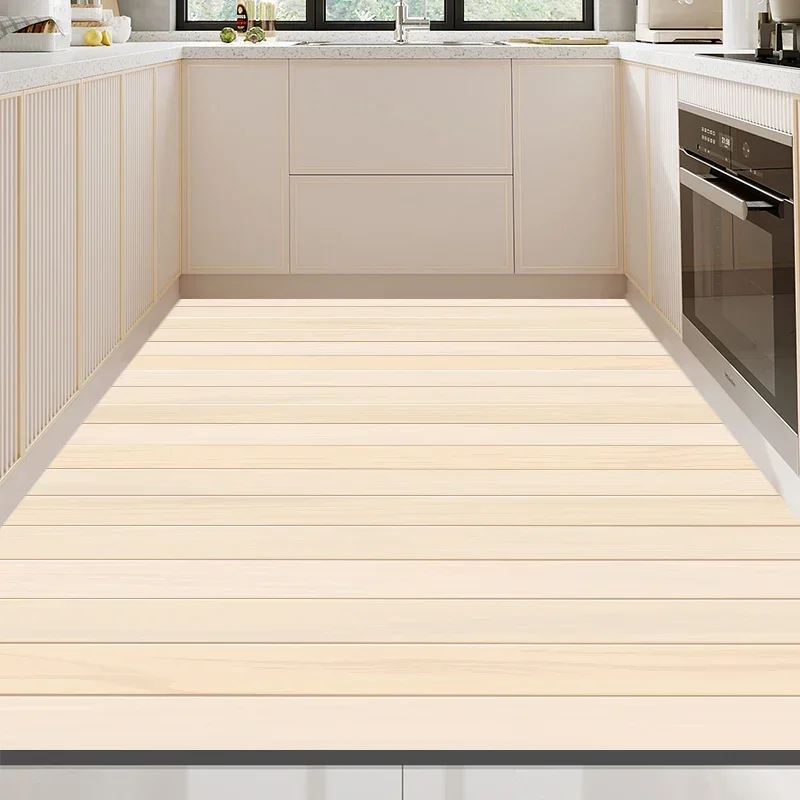 Kitchen-Carpet-Pvc-Floor-Mats-Living-Room-Imitation-Wood-Grain-Large ...
