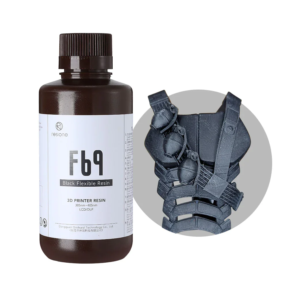 RESIONE F69 Flexible 3D Printer Resin 405nm UV-Curing DLP LCD ...