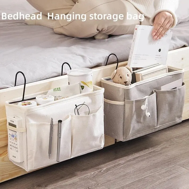 Bedside-Storage-Rack-Dormitory-Storage-Basket-Bedside-Hanging-Basket ...