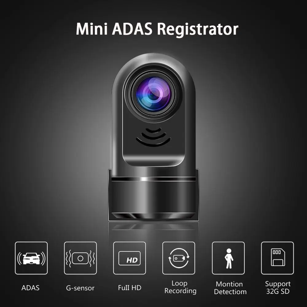 Dvr do carro adas dashcam hdp dash camera usb loop registro g sensor ...