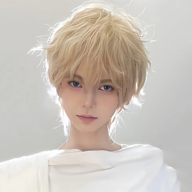 Red Hair Wig For Men