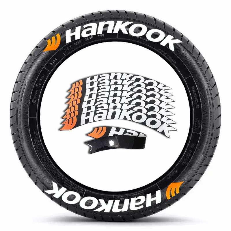 3D-Wheel-Tire-Letters-Suitable-for-HANKOOK-Stickers-PVC-Cool-Car ...