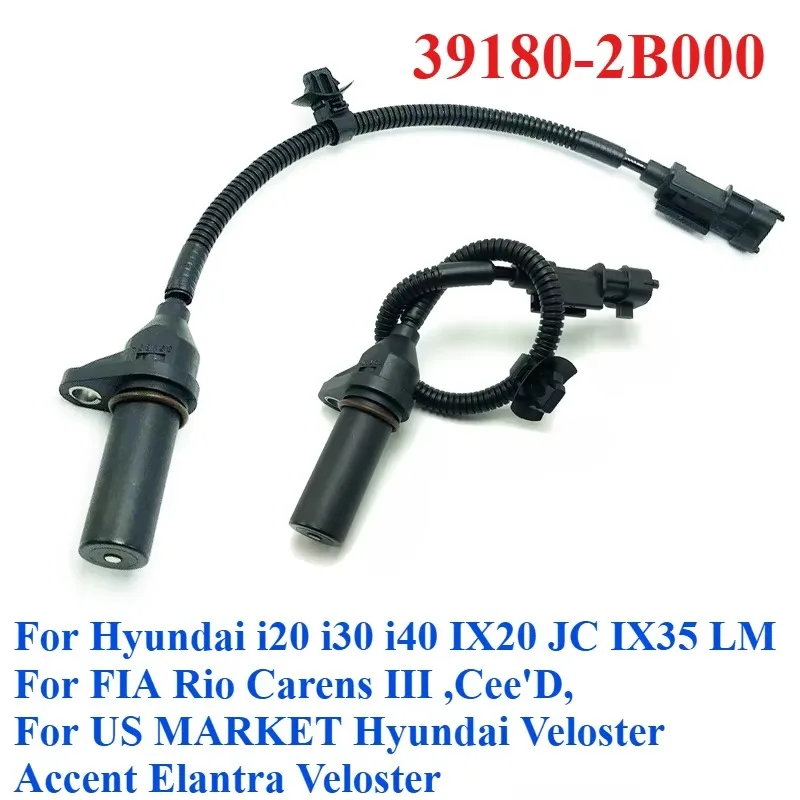 39180-2B000 Car Crankshaft Position Sensor Fits For Hyundai i20 i30 i40 ...