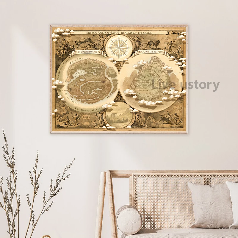 Map Of The Underworld Hades