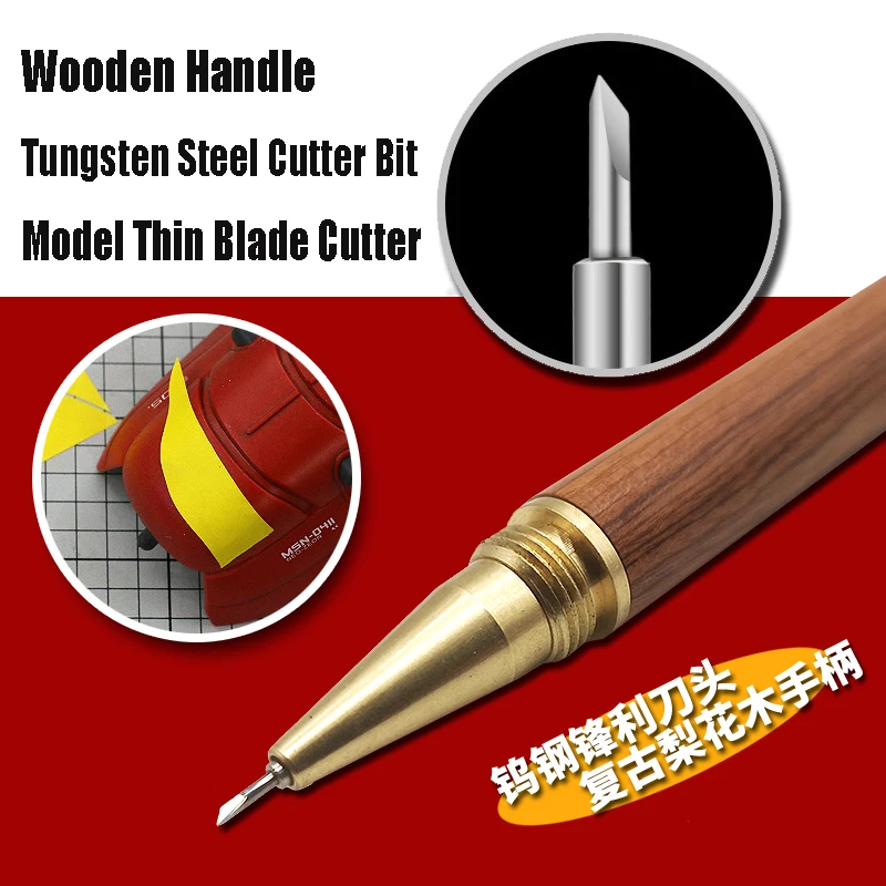 Mecha-Resin-Model-Replaceable-Blade-Thin-Blade-Cutter-Line-Nicking-Tool ...