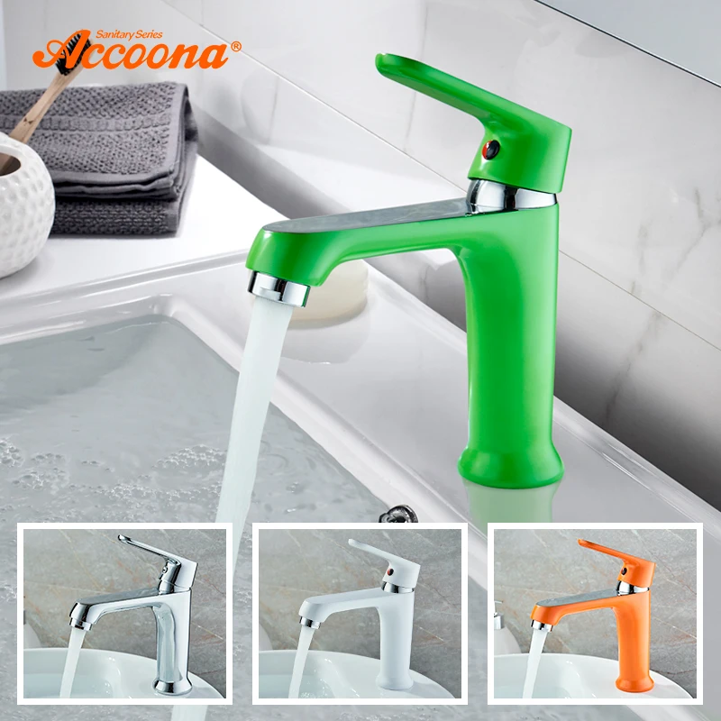 Accoona-Colorful-Basin-Faucet-Tap-Mixer-Finish-Brass-Vessel-Stylish ...