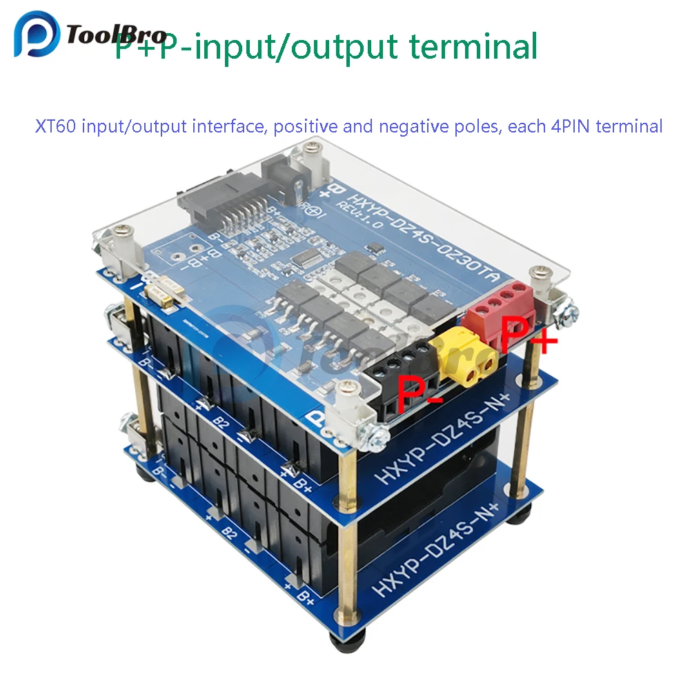 DIY BMS 리튬 이온 배터리 셀 팩 홀더, 전기 드릴용 전원 공급 장치, 전원 벽 18650, 12V, 4S, 30A ...
