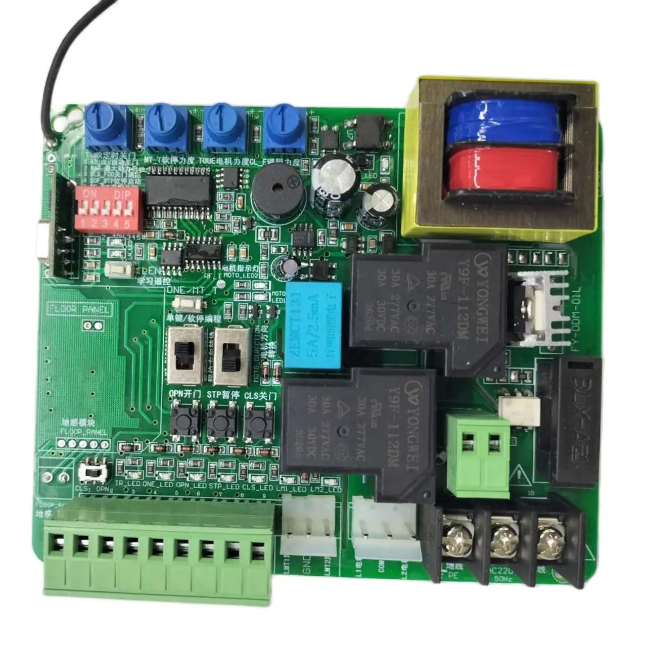 Sliding-door-garage-door-control-panel-magnetic-spring-limit-switch ...