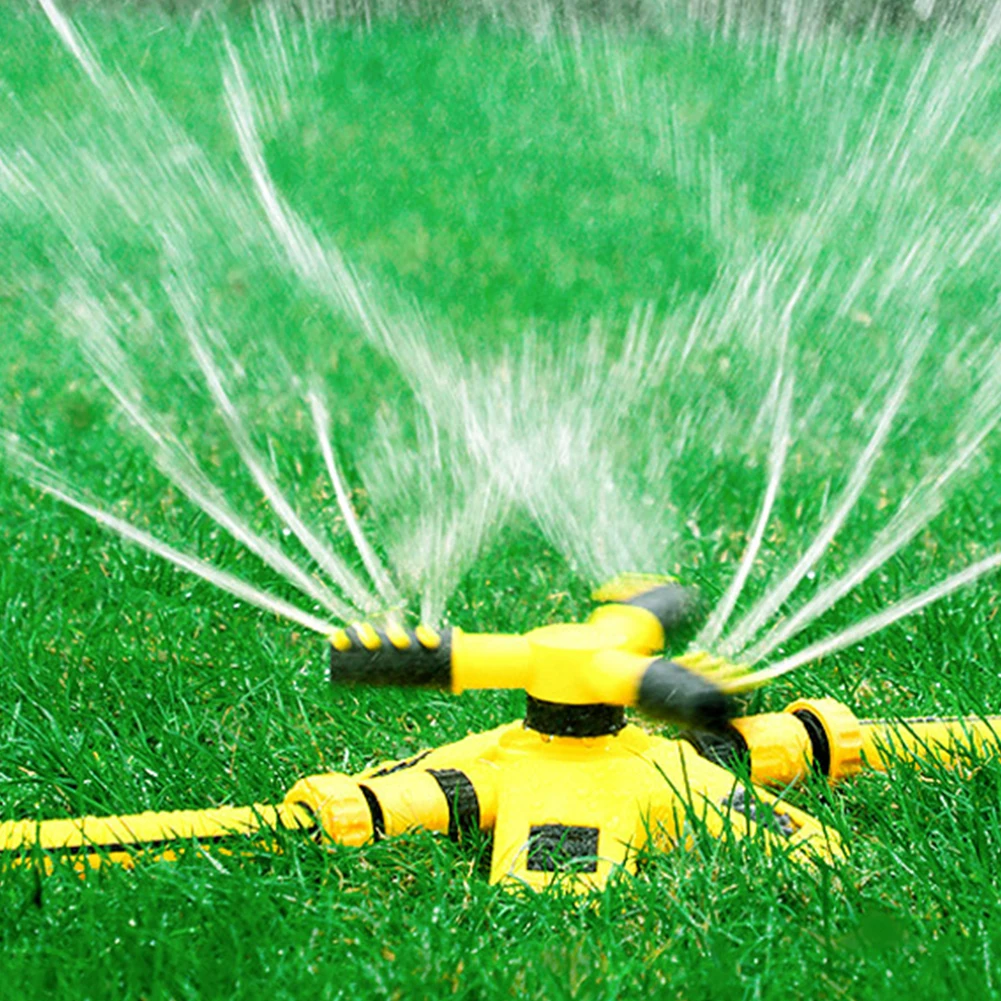 스프링클러헤드 스프링클러 간이스프링클러 자동 정원 급수 잔디 회전식 3 암 노즐 물 관개 티몬