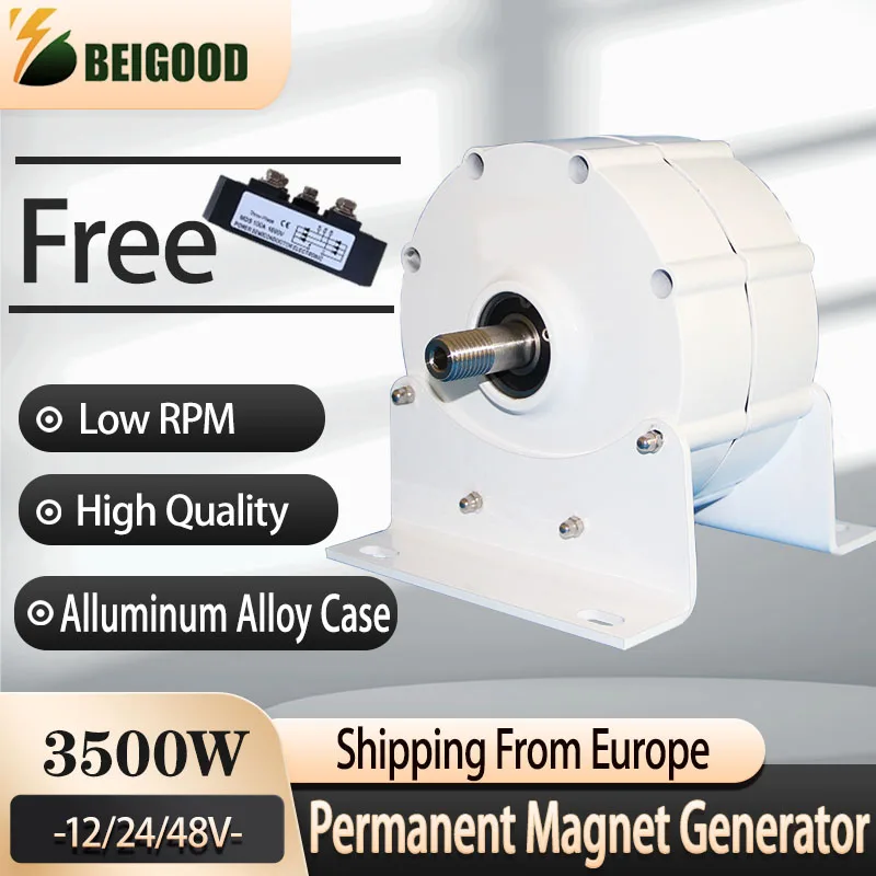 Permanent-Magnet-Generator-12V-24V-48V-3-Phase-Getriebelose-Magnet-AC ...
