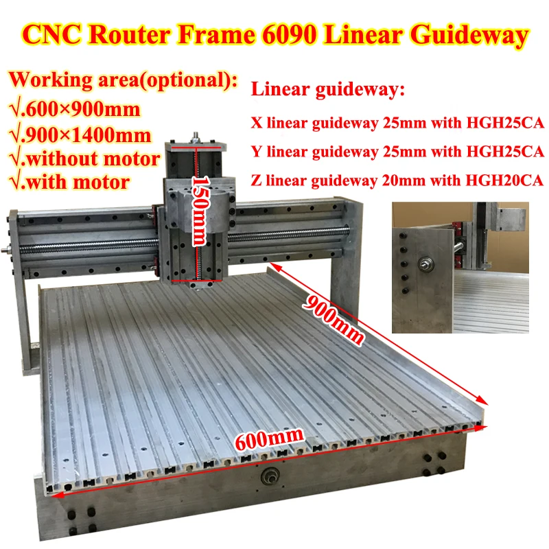LY-CNC-Router-Frame-9014-Linear-Guideway-Rail-Aluminum-Engraving ...