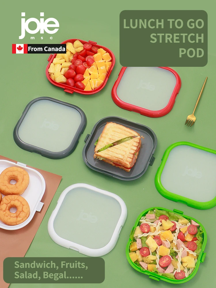 JOIE-Food-Grade-Plastic-Silicone-Cover-Sandwich-hamburger-Toast ...