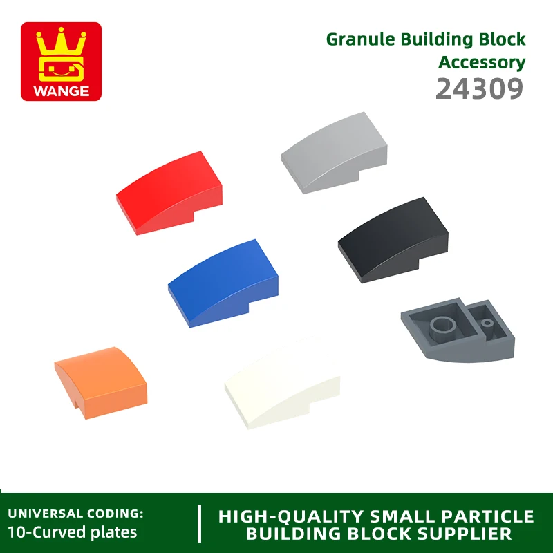 79Pcs-lot-NO-24309-3x2-Curved-Plsatic-Block-Moc-Color-Accessories ...