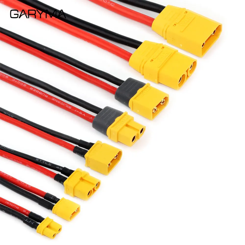 XT30U-XT60U-XT60H-XT90-Plug-Connector-Male-Female-with-18-16-14-12-10 ...