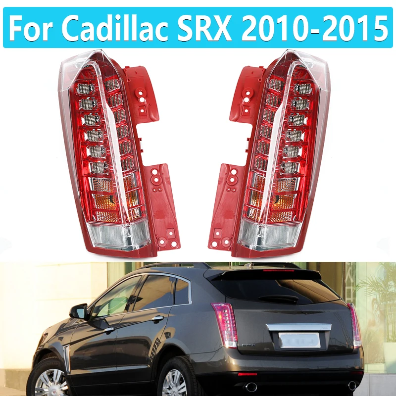 For Cadillac SRX 2010 2011 2012 2013 2014 2015 LED Rear Tail Lights ...