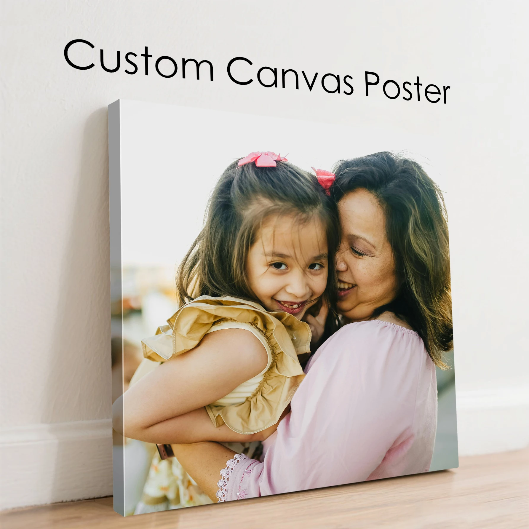 1Pc custom canvas home decor items,Personalized canvas poster ...