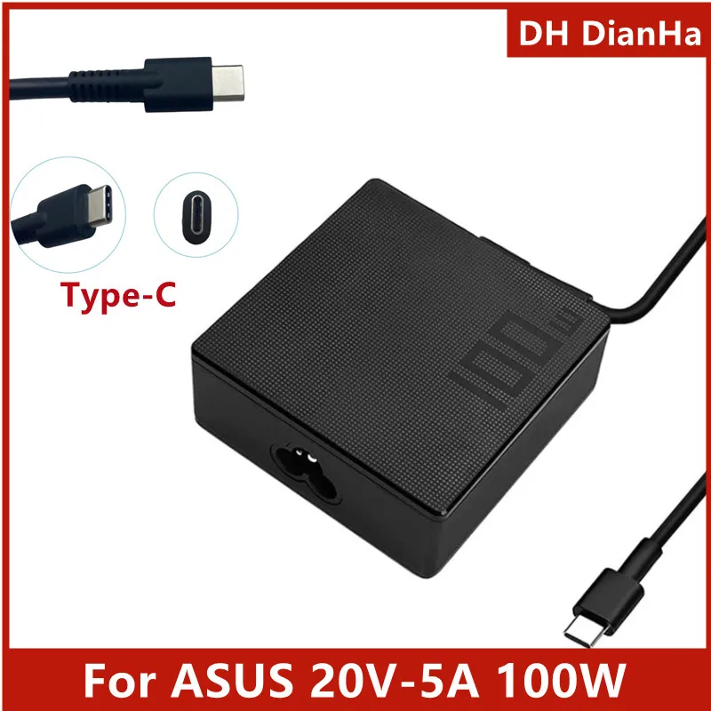 100W-Type-c-Laptop-Adapter-Power-For-ASUS-ROG-Zephyrus-Duo-15-SE ...