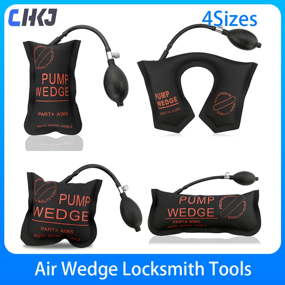 CHKJ-4Sizes-Pump-Wedge-Locksmith-Tools-Black-Auto-Air-Wedge-Airbag-Lock ...
