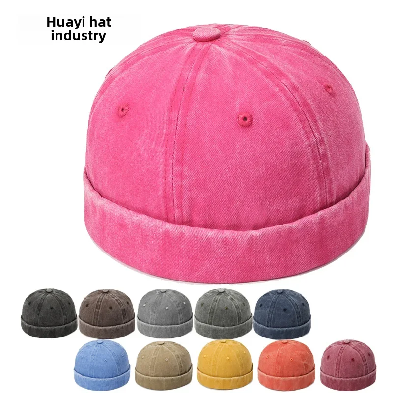 New-Washed-Melon-Skin-Cap-Cotton-Distressed-Hip-Hop-Fashion-Easiest-for ...