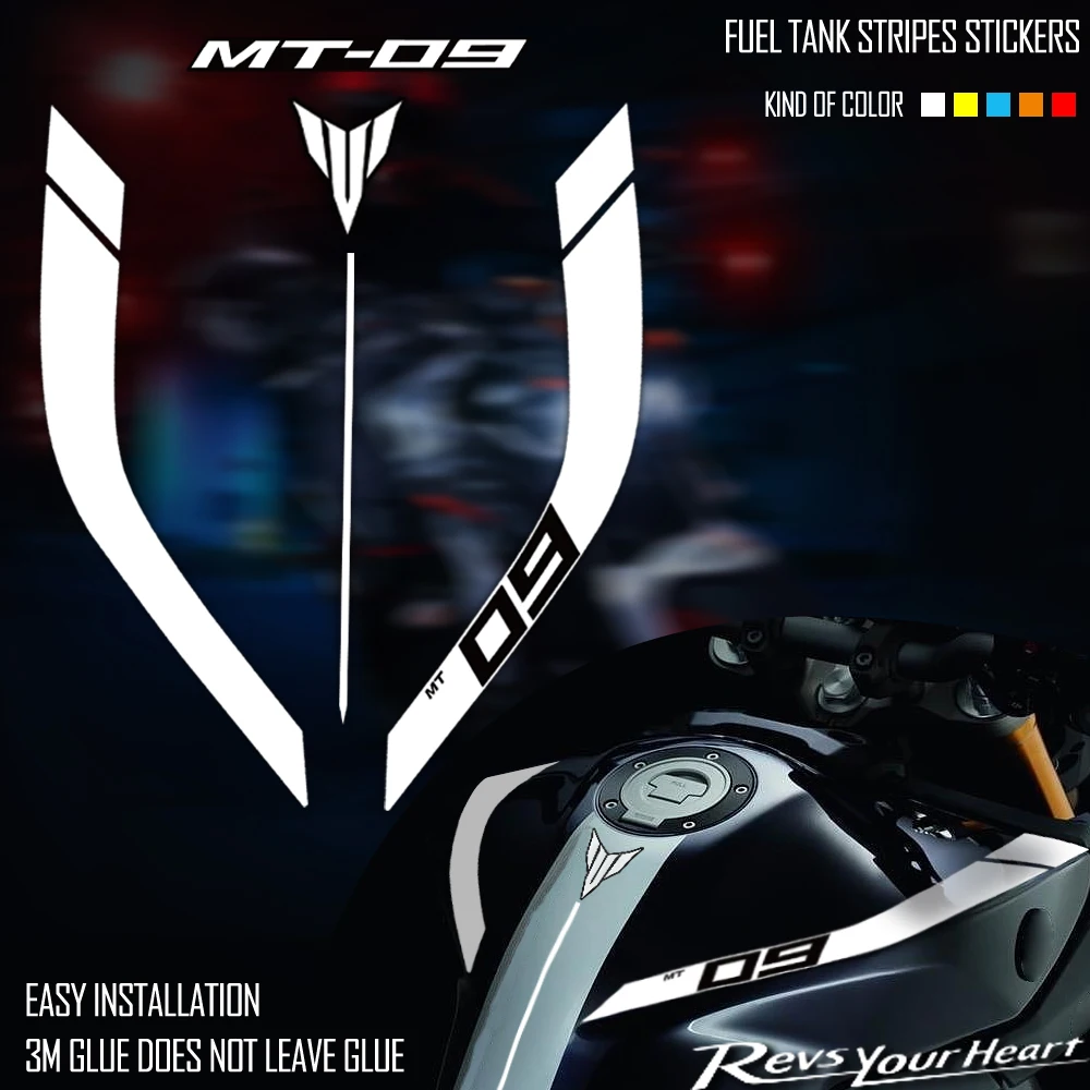 NEW-3M-Motorcycle-Sticker-Racing-MT-09-Fuel-Tank-Decals-Logo ...