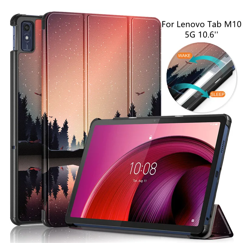 Case-for-Lenovo-M10-5G-10-6-inch-2023-TB360ZU-Folio-Magnetic-Hard-Back ...