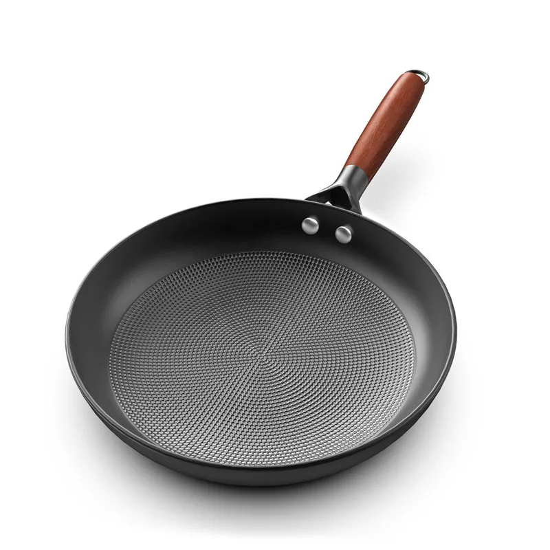 28cm-Cast-Iron-Skillet-11-Non-Stick-Frying-Pans-3-in-1-Oil-locking ...
