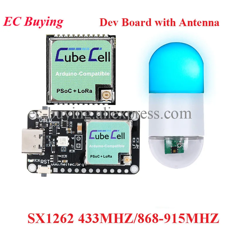 IOT Lora Knoten 868 915MHZ 433MHZ ASR6501 ASR6502 SX1262 CubeCell ...