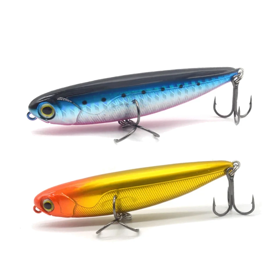 Topwater-Pencil-6g-12g-Surface-Walker-Fishing-Lure-Walk-Z-shaped-Dog ...