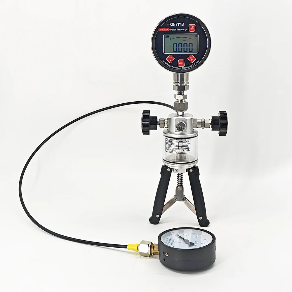 High-Quality-Portable-Oil-Pressure-Calibrator-700Bar-Handheld-Hand ...