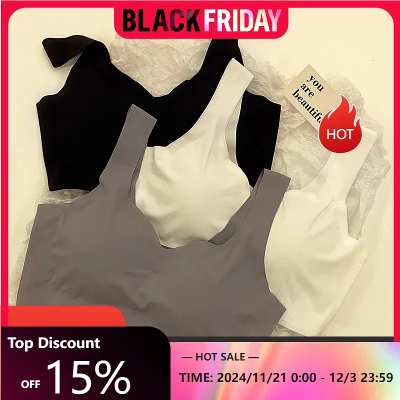 Yasuk-Fashion-Women-Shaper-Soft-Solid-Vest-Underwear-No-Steel-Ring ...
