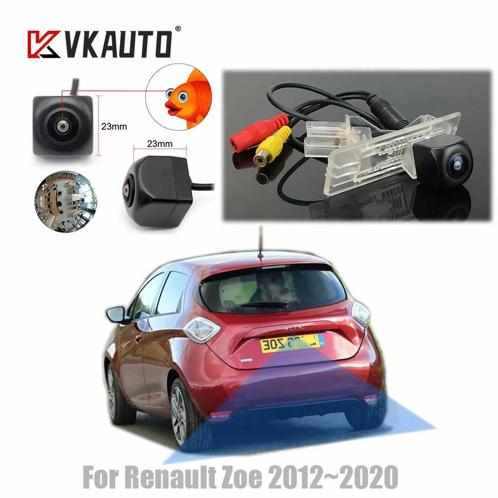 VKAUTO Rear View Camera For Renault Zoe 2012~2020 kit DIY For R link ...