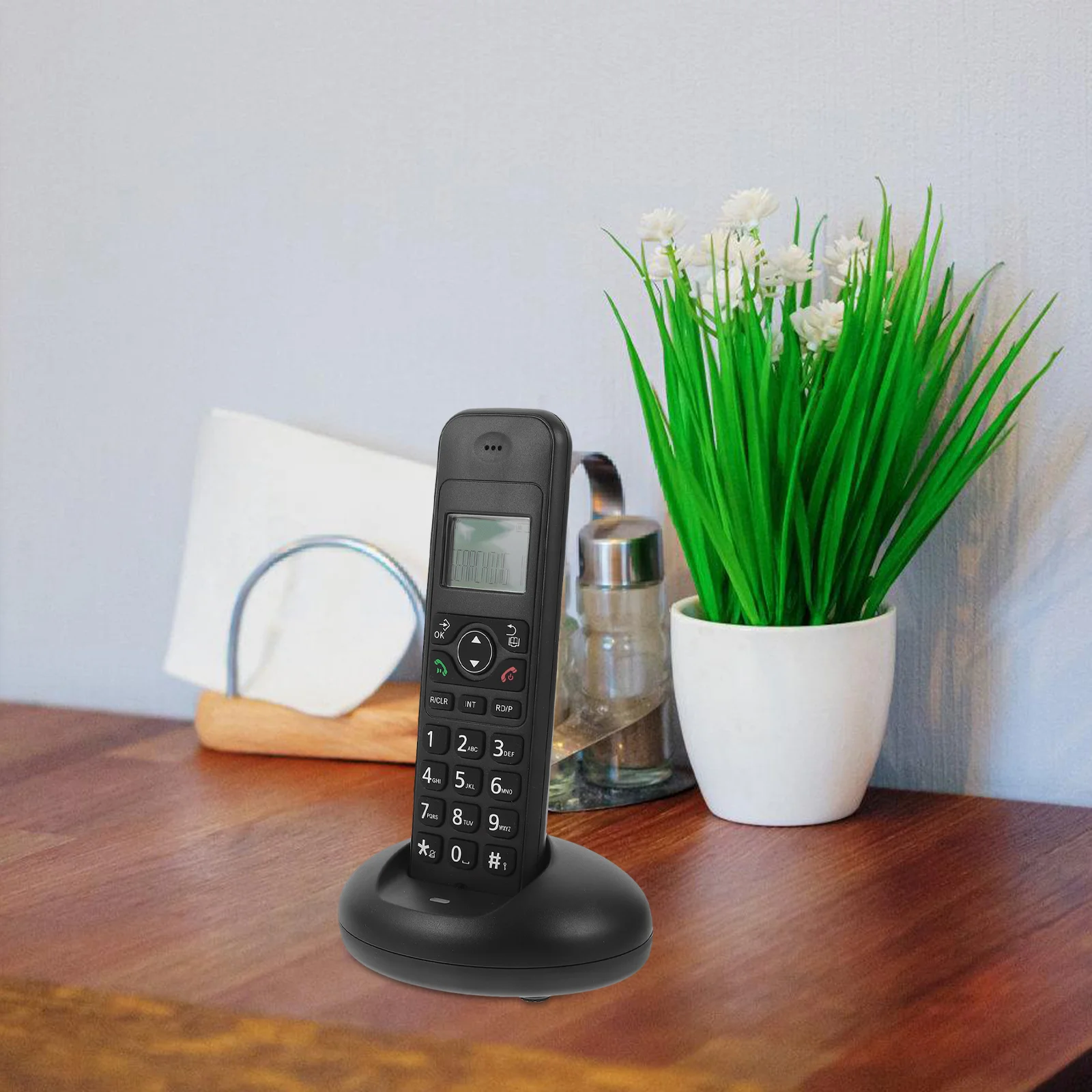 1-Set-Digital-Cordless-Phone-Household-Cordless-Phone-Home-Telephone ...