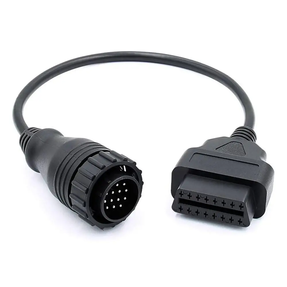 Mercedes 14 Pin To OBD2 16 Pin Cable Car Diagnostic Connector Sprinter ...