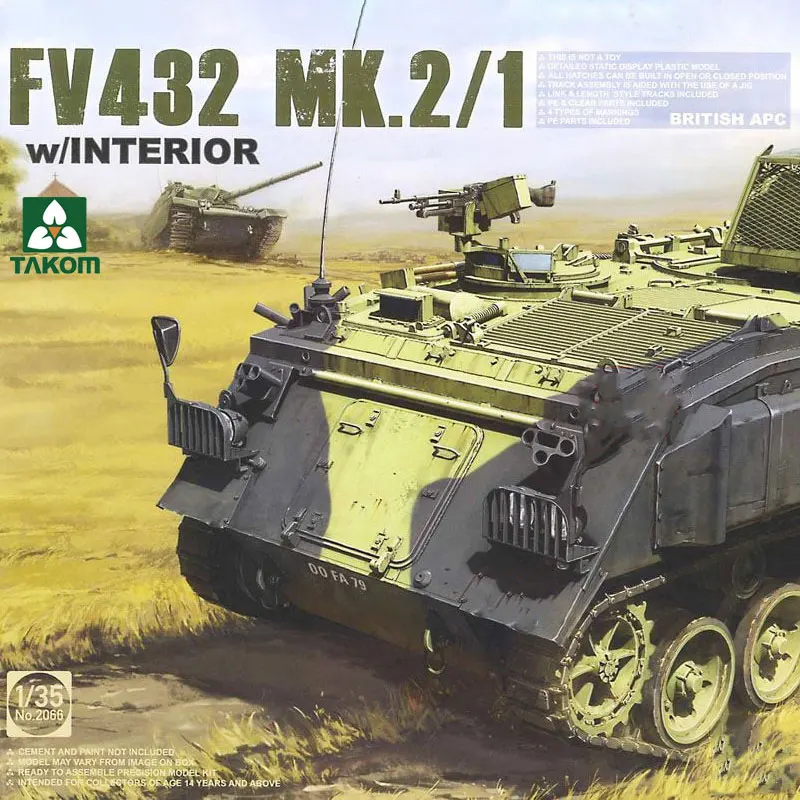 TAKOM-plastik-montaj-Model-seti-2066-ngiltere-FV432-MK-2-1-z-rhl-ara-1 ...