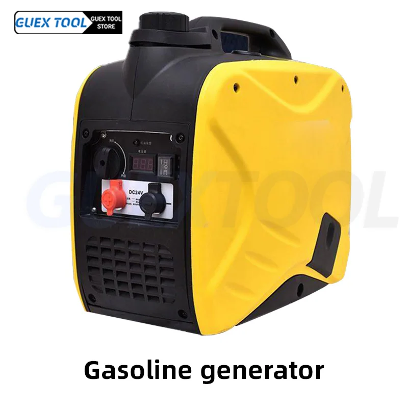 24V-Parking-Air-Conditioner-Automatic-Gasoline-Generator-Remote-Start ...