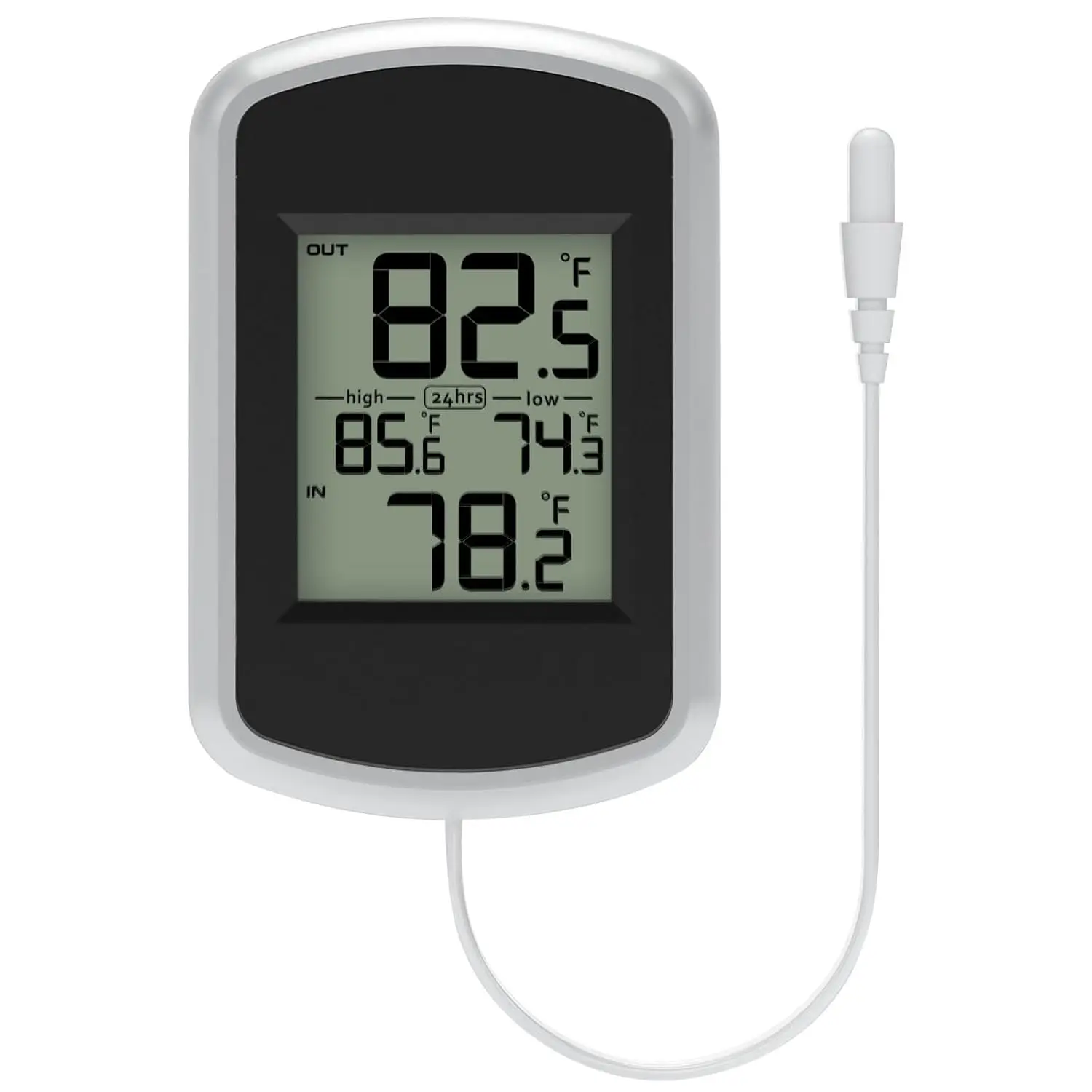 Digital Thermometer Waterproof Indoor Outdoor with 2m Probe Sensor Min ...